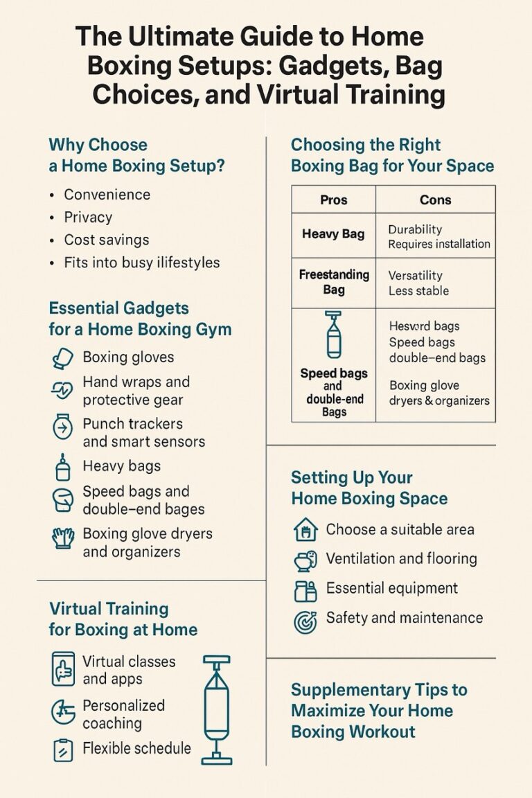 Home Boxing Setup Guide: Best Bags, Gadgets & Virtual Training | FitPunch